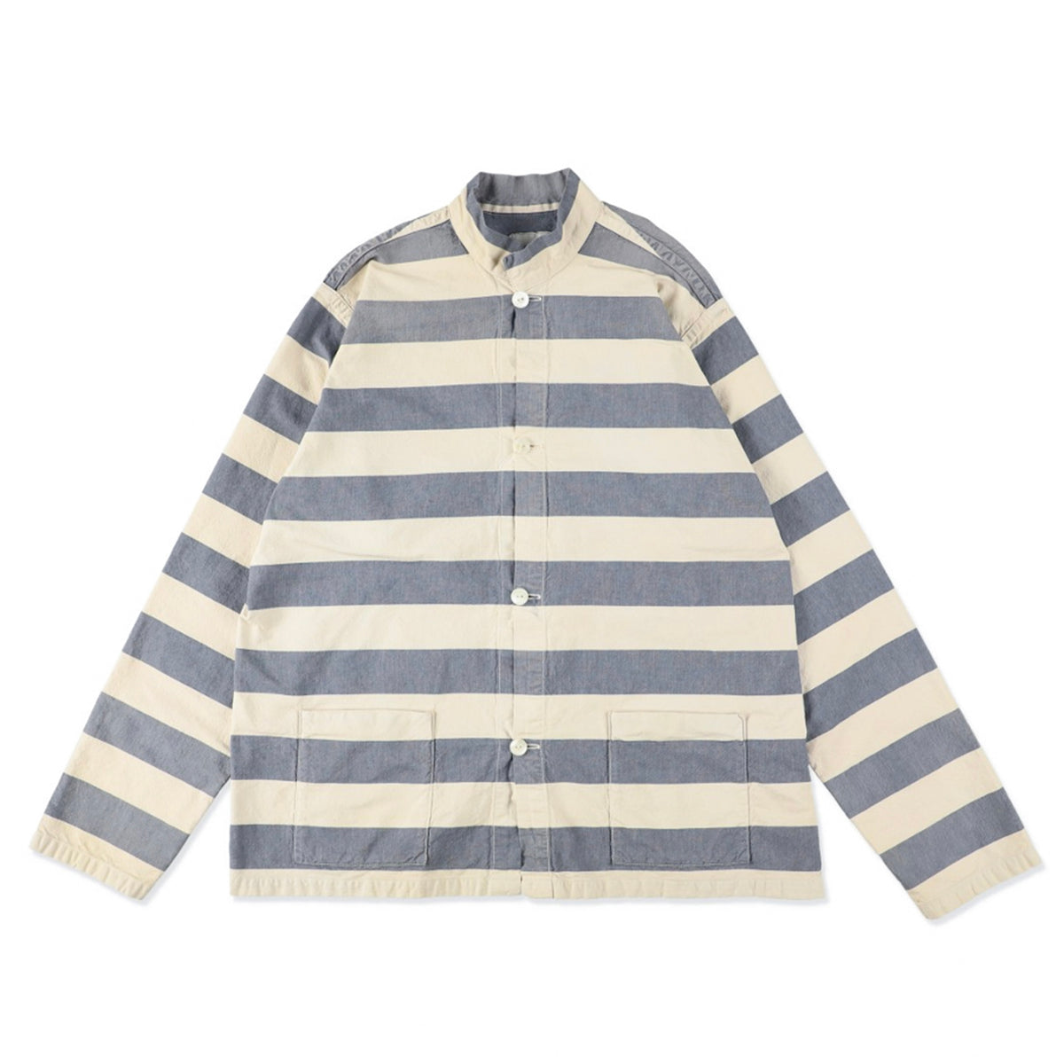 【BOW WOW】BLUE STRIPE PRISON JACKET AGED – briwn