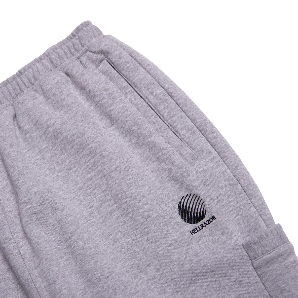 【HELLRAZOR】LOGO SWEAT PANTS GREY – briwn